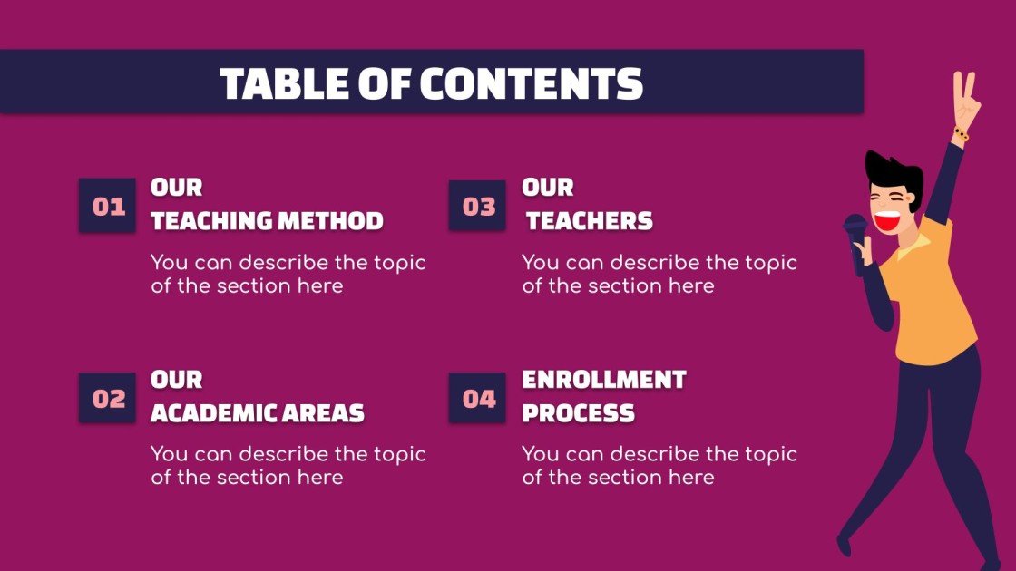 Singing Academic Center | Google Slides & PowerPoint