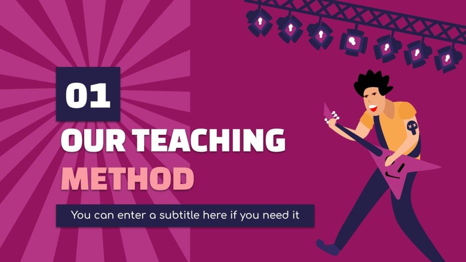 Singing Academic Center | Google Slides & PowerPoint