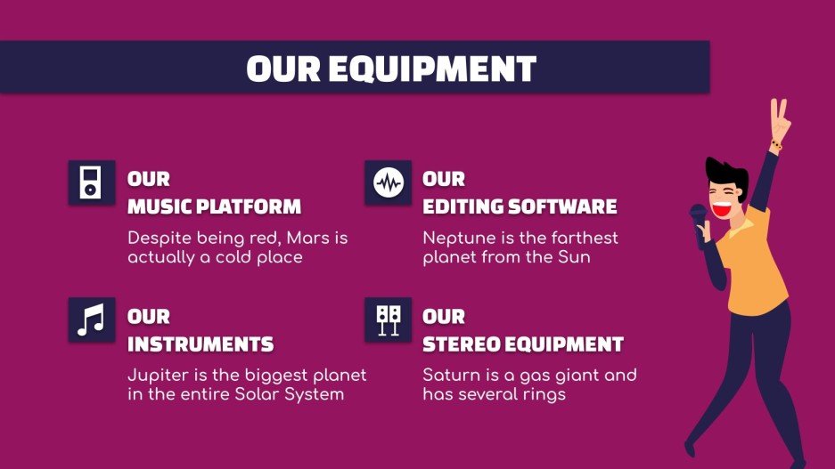 Singing Academic Center | Google Slides & PowerPoint