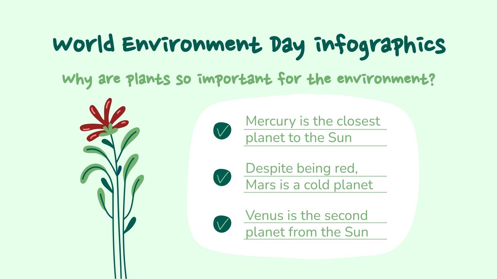 World Environment Day Infographics | Google Slides & PPT