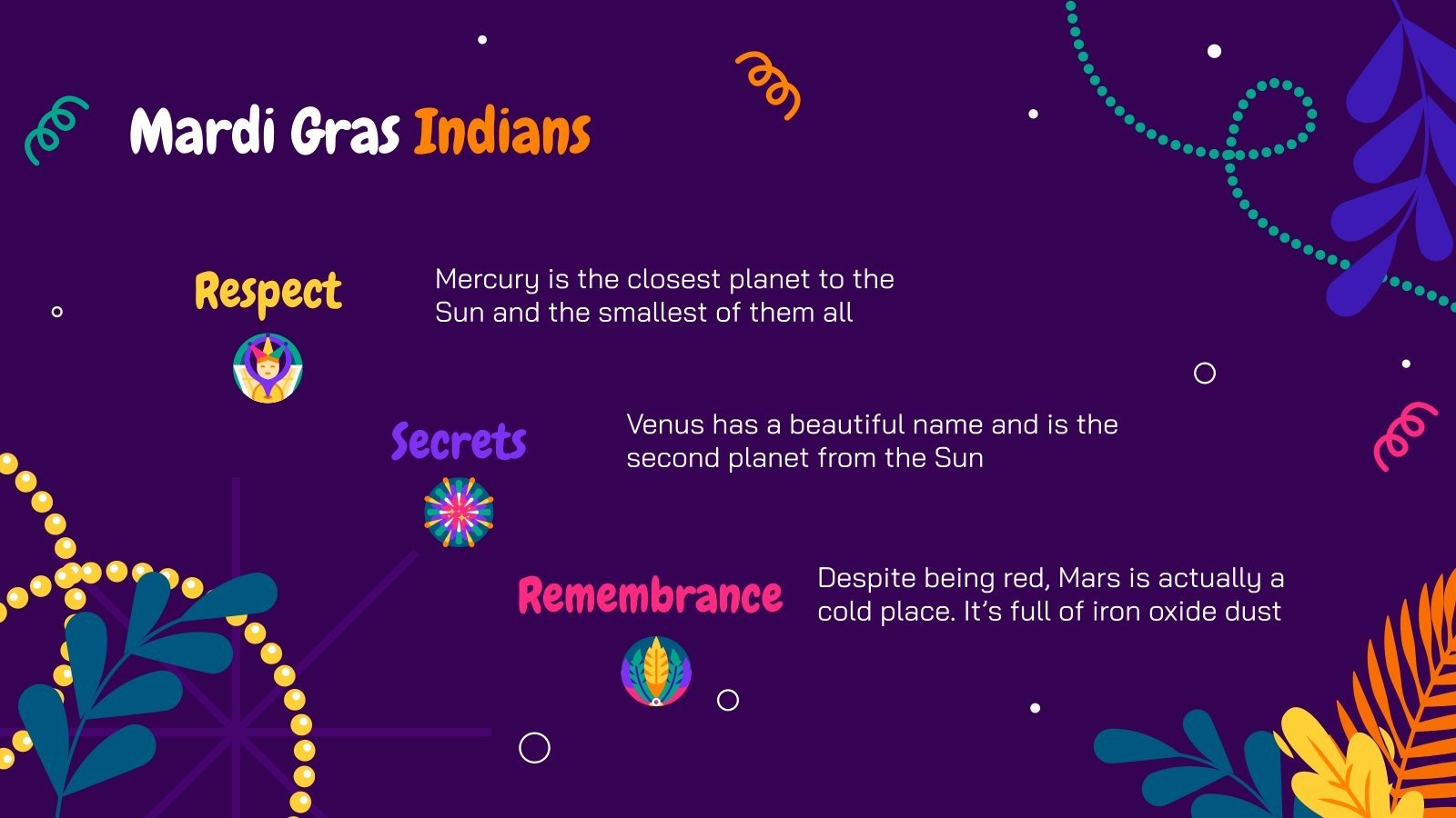 Let's Celebrate Mardi Gras | Google Slides & PPT