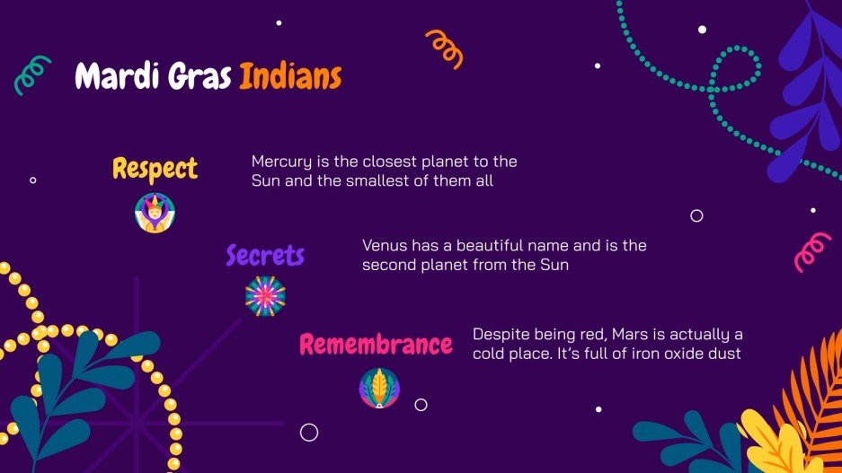 Let's Celebrate Mardi Gras | Google Slides & PPT