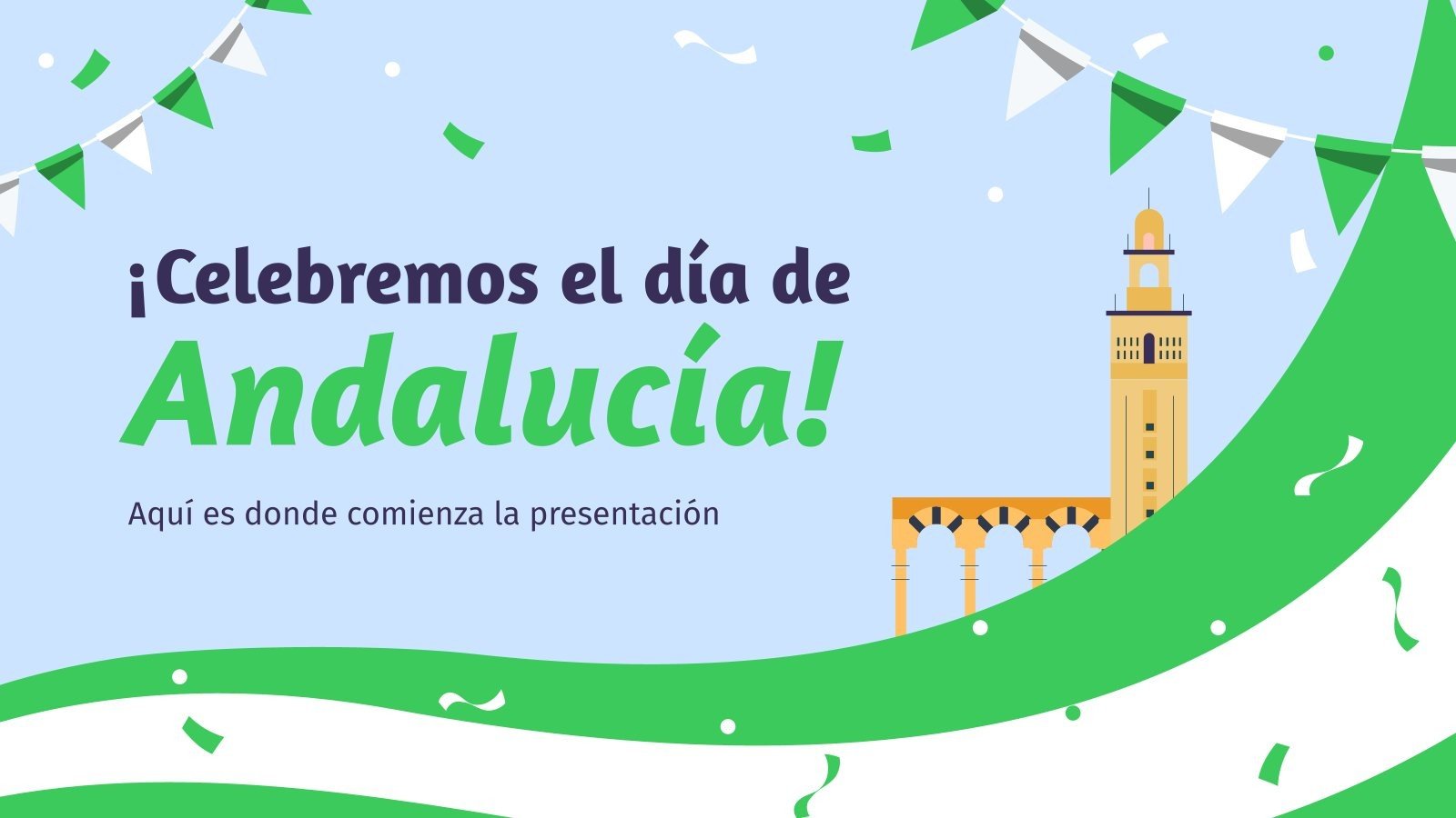 Let's Celebrate Andalusia Day! | Google Slides & PPT