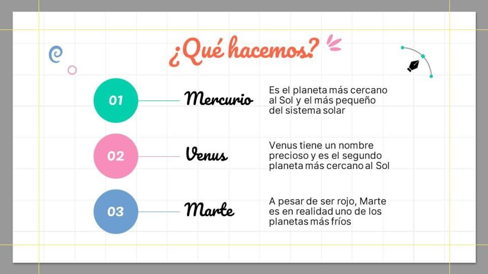 Agencia de diseño de letras | Plantilla de PowerPoint