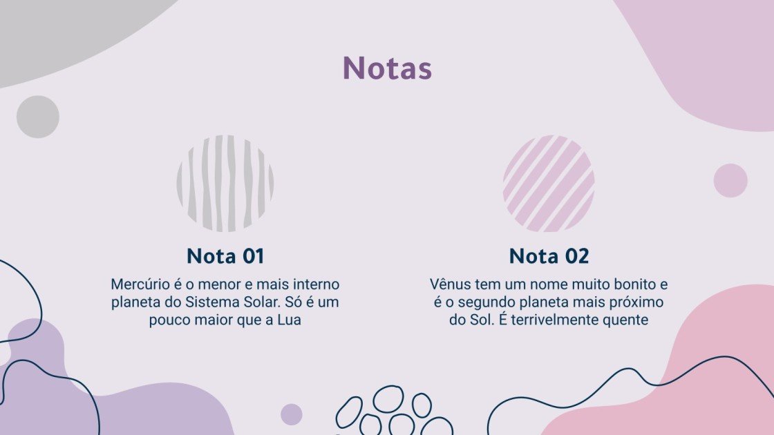 Subtle Shapes & Colors Personal Organizer | Google Slides