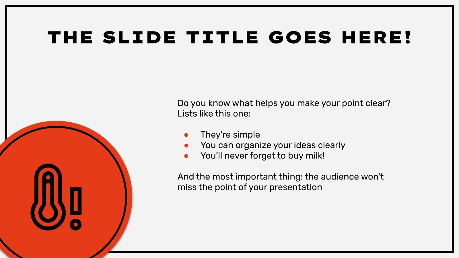 Alert Warning Symbols Theme for Business | Google Slides