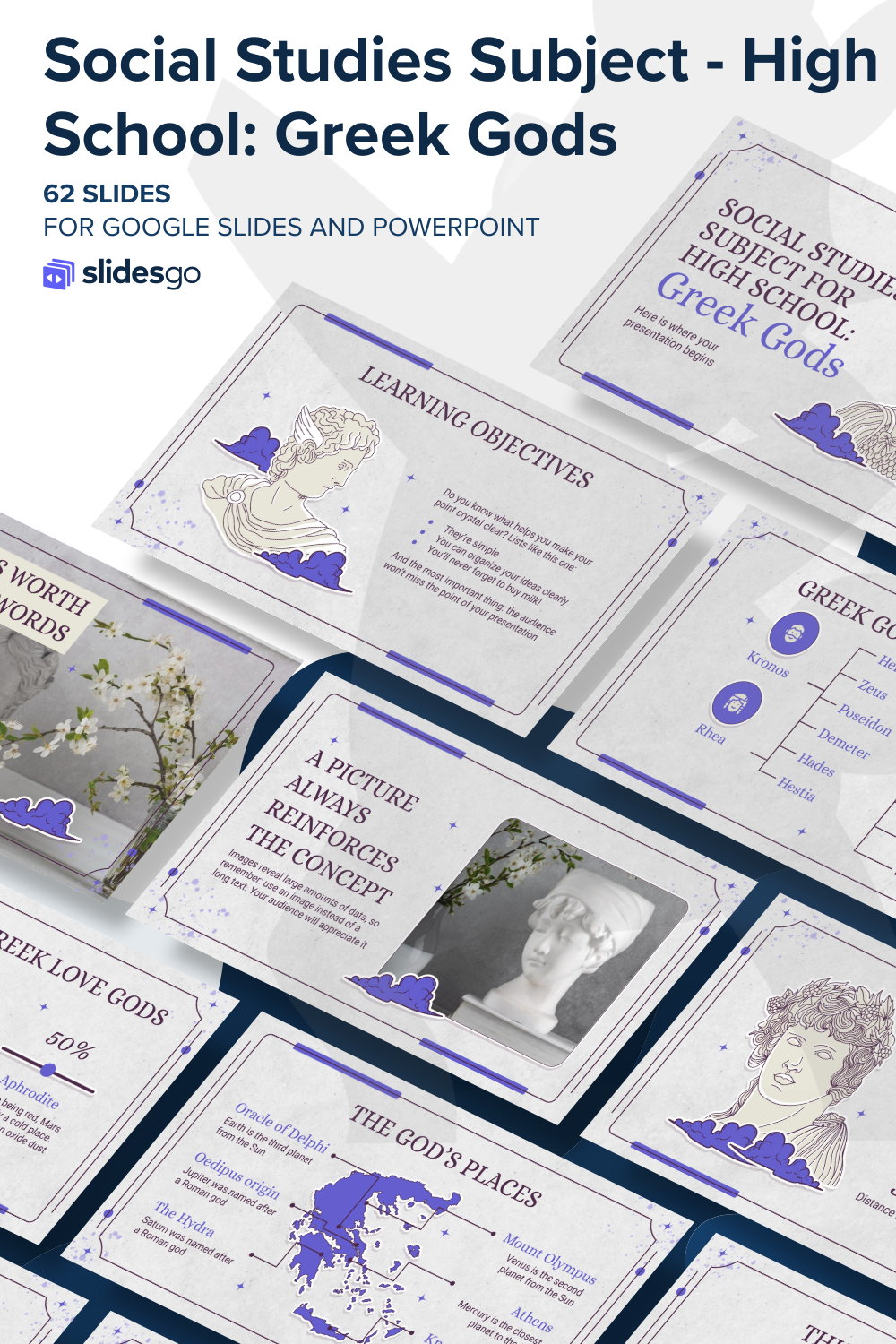 Social Studies Subject for High School: Greek Gods