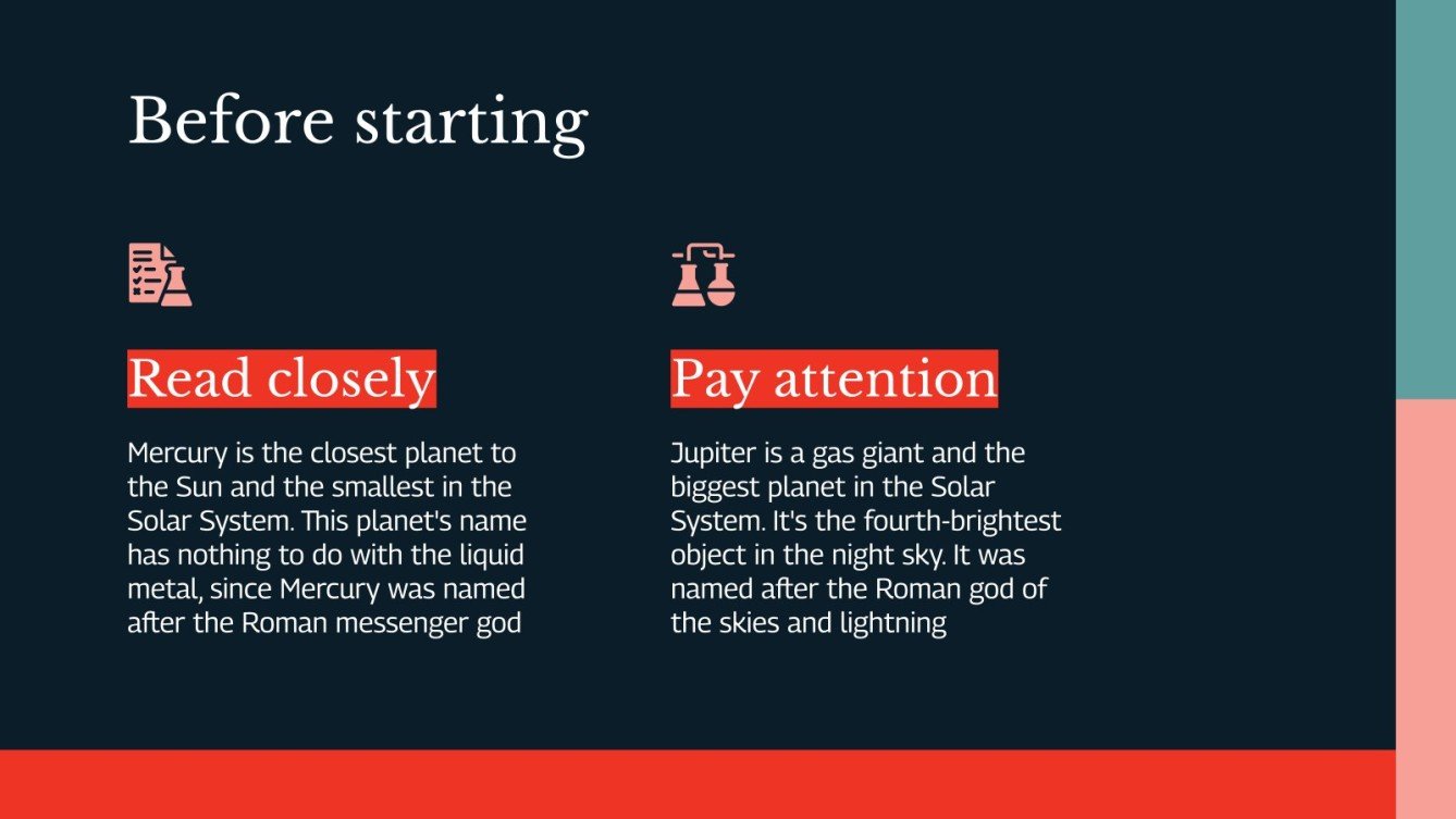 Science: Experiment Lab Rules | Google Slides & PowerPoint