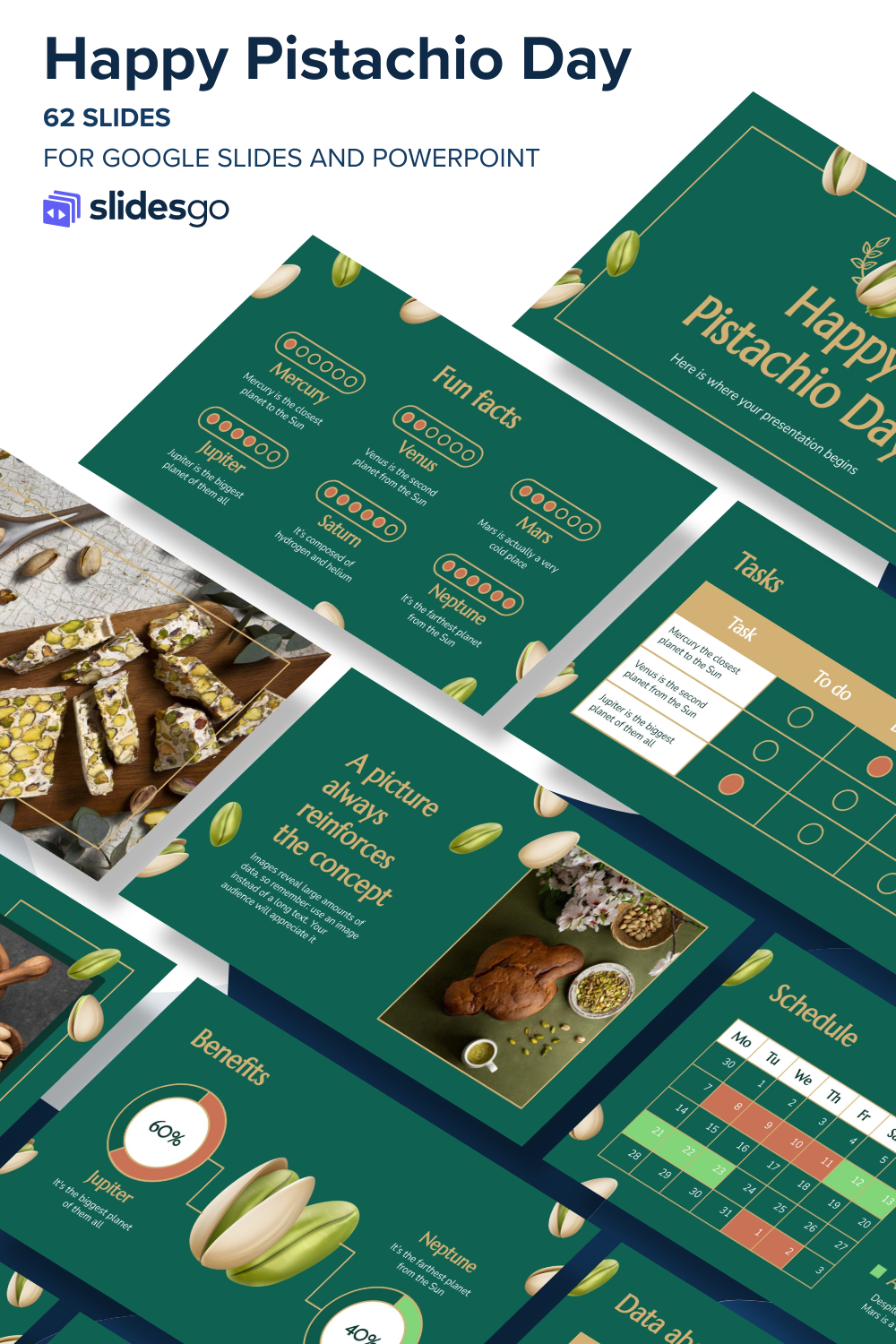 Happy Pistachio Day | Google Slides & PowerPoint template