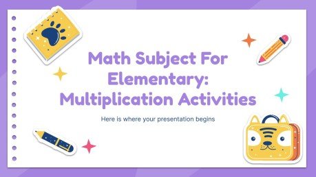 Free Math Google Slides themes and PowerPoint templates