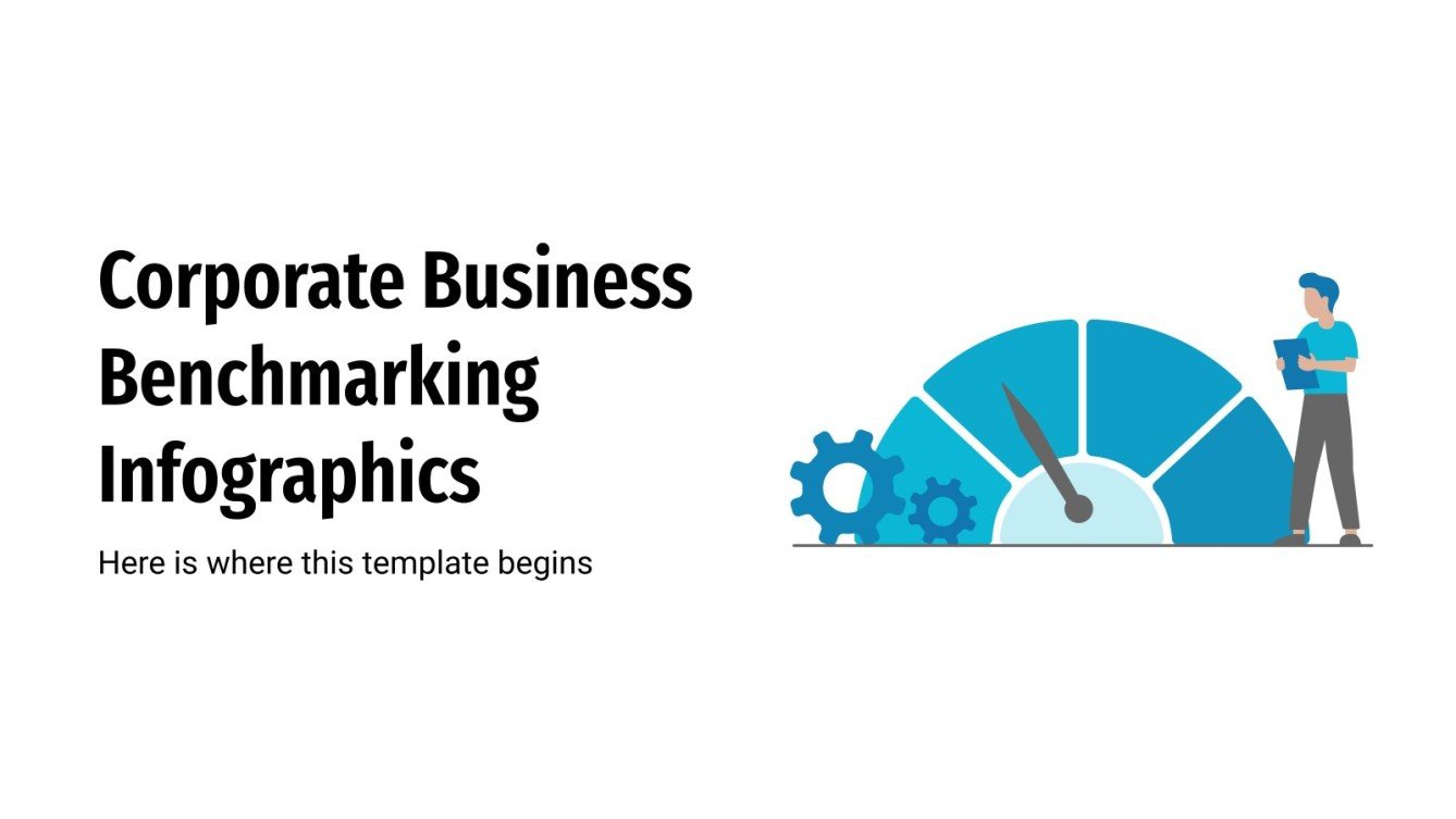 Corporate Business Benchmarking Infographics | Google Slides