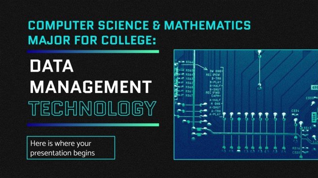 Computer Science & Mathematics: Data Management Technology
