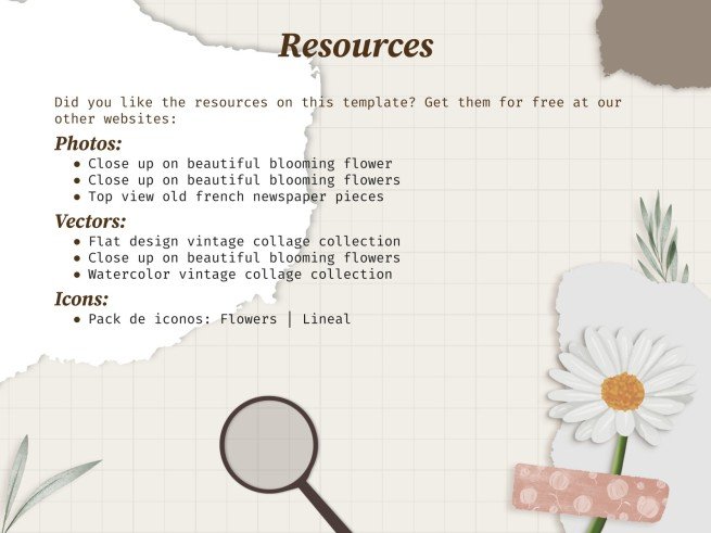 Collage Style Research Poster | Google Slides & PowerPoint