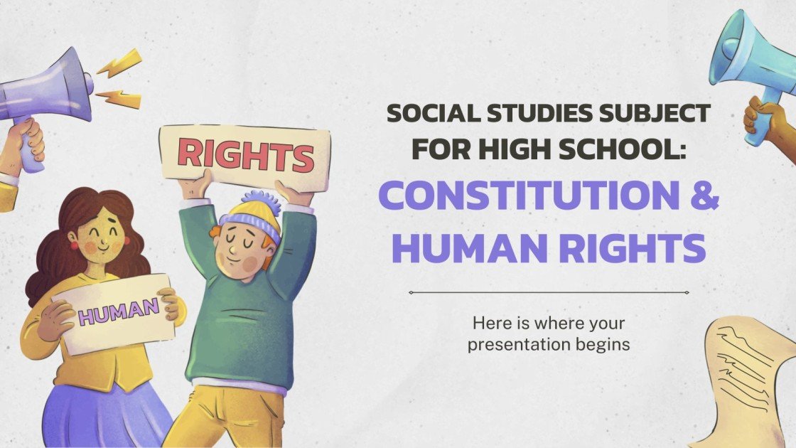 Constitution & Human Rights | Google Slides & PowerPoint