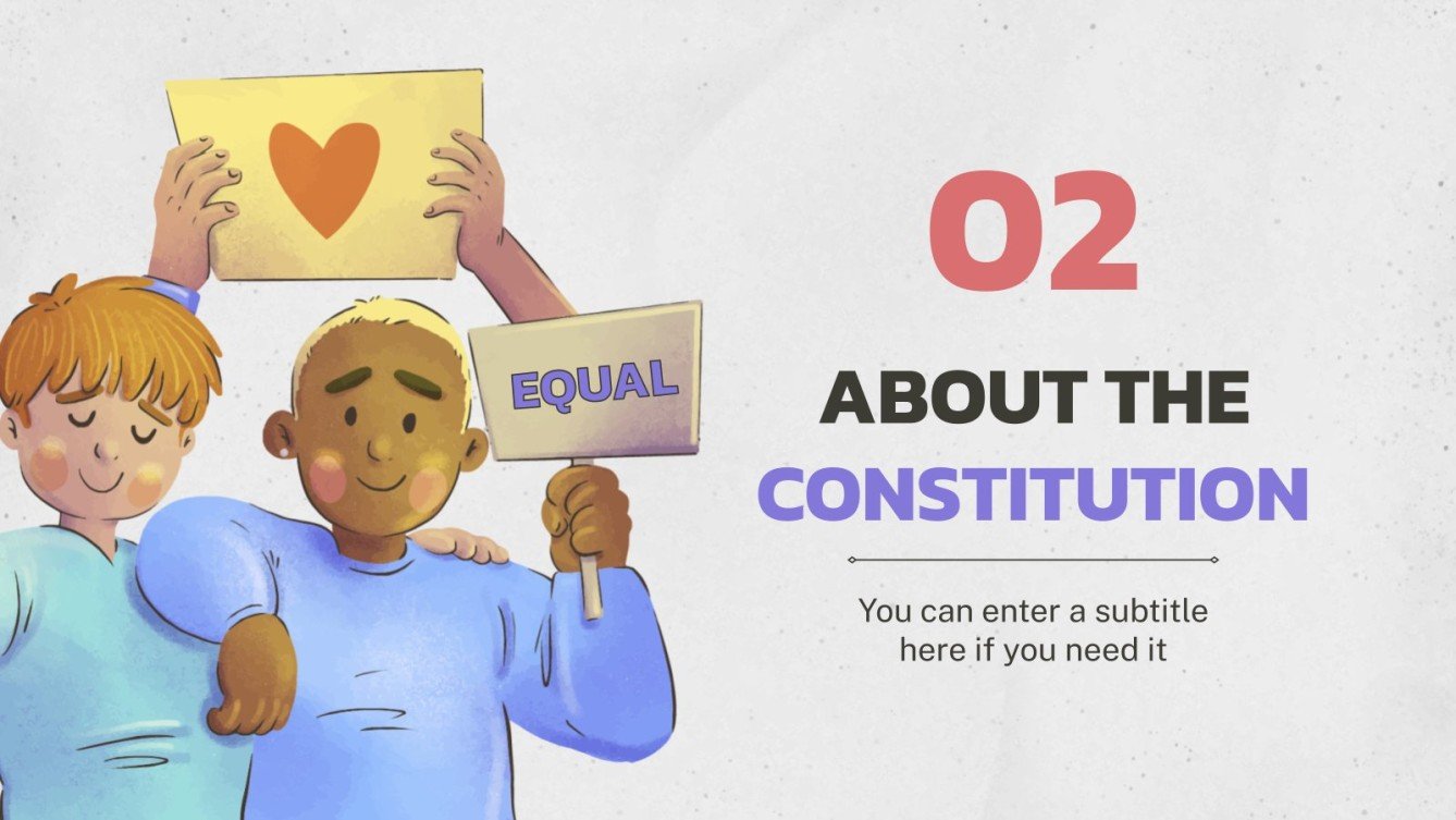 Constitution & Human Rights | Google Slides & PowerPoint