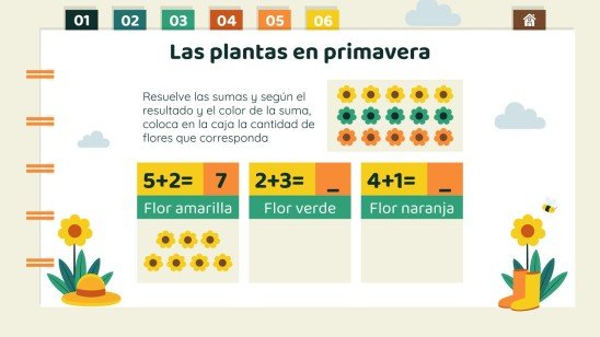 Actividades educativas de plantas para preescolar