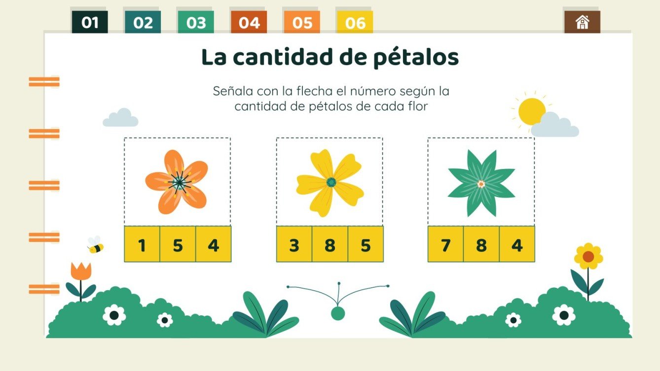 Actividades educativas de plantas para preescolar