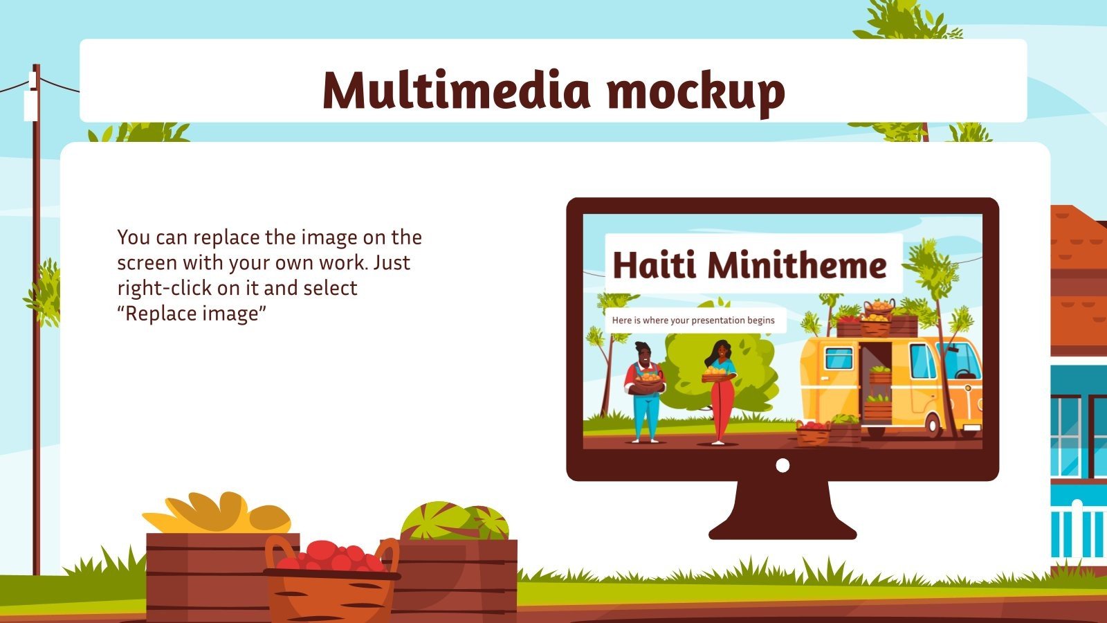Haiti Minitheme | Google Slides & PPT