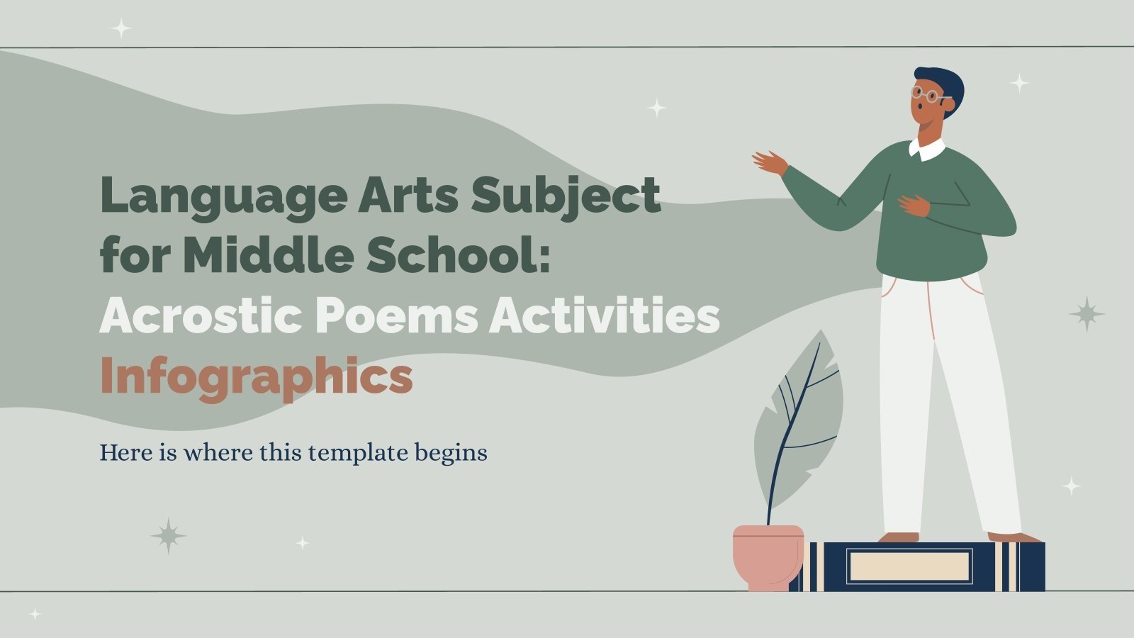 Language Arts: Acrostic Poems Activities Infographics