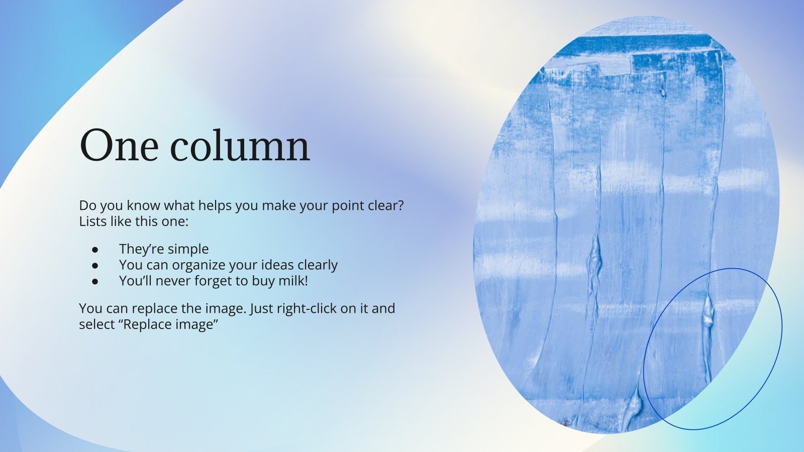 Icy Blue Palette Pitch Deck | Google Slides & PowerPoint