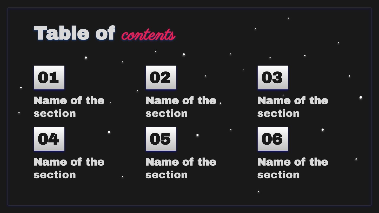 Retro Futuristic Portfolio | Google Slides & PowerPoint