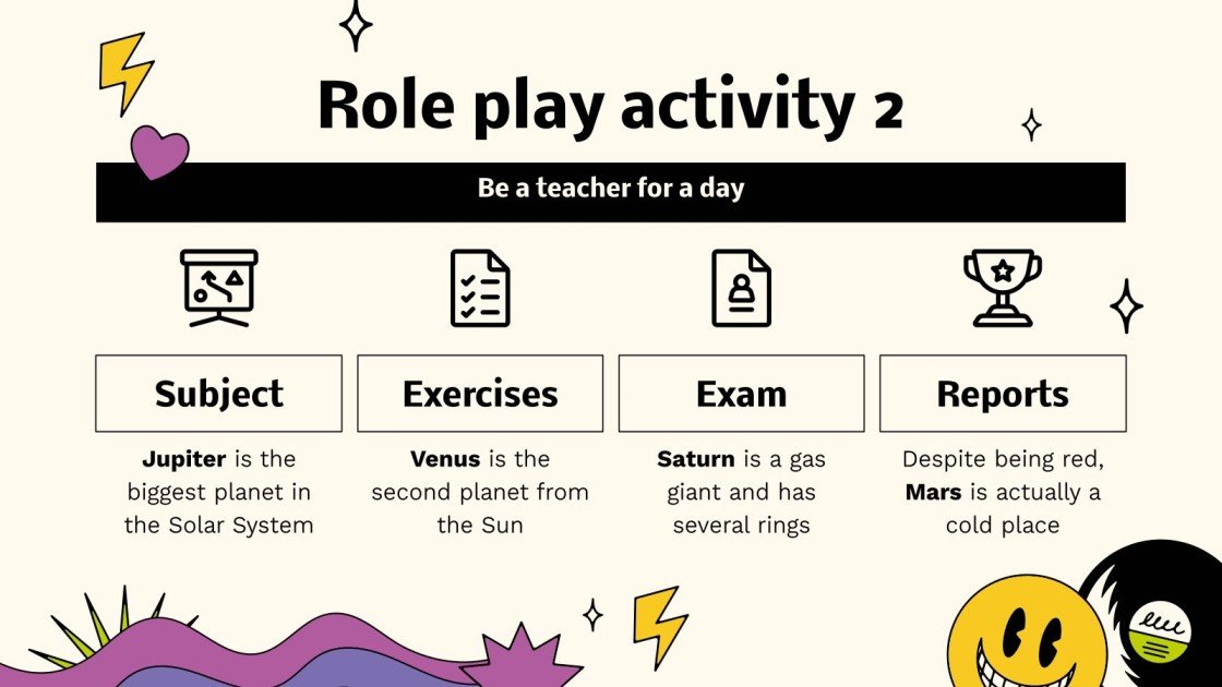 Role Play Classroom Activities | Google Slides & PowerPoint
