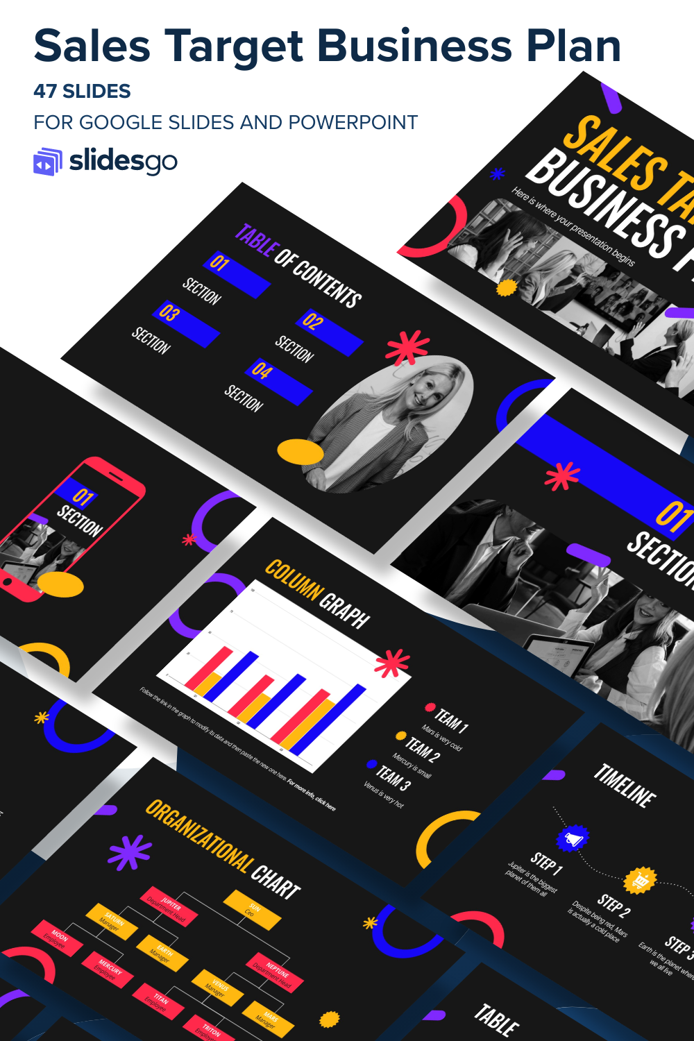 Sales Target Business Plan | Google Slides & PPT