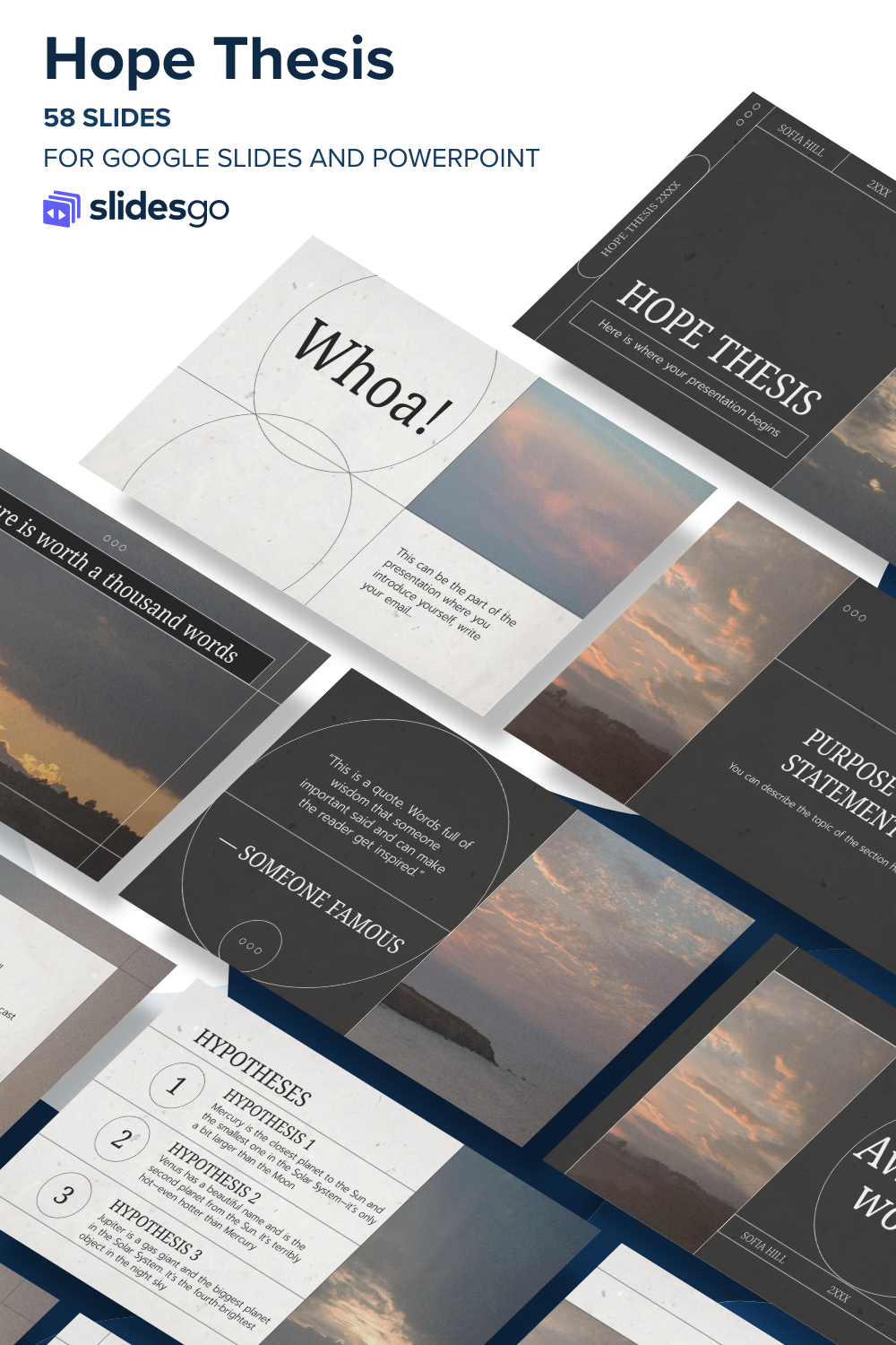 Hope Thesis | Google Slides and PowerPoint template