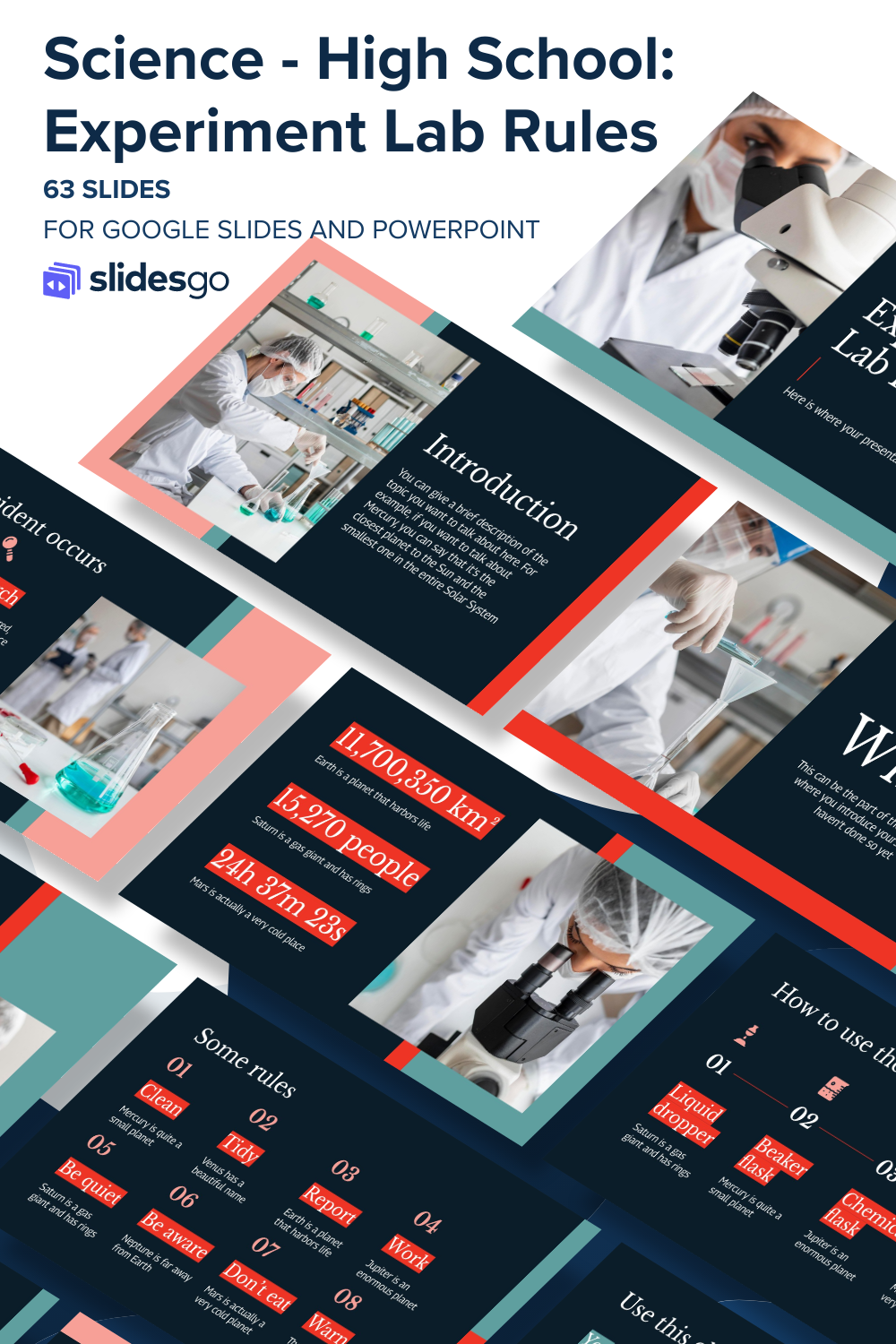 Science: Experiment Lab Rules | Google Slides & PowerPoint