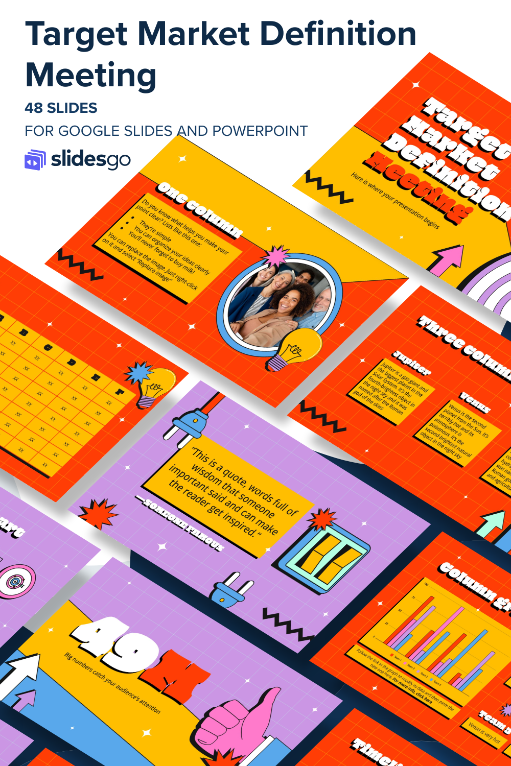 Target Market Definition Meeting | Google Slides & PPT