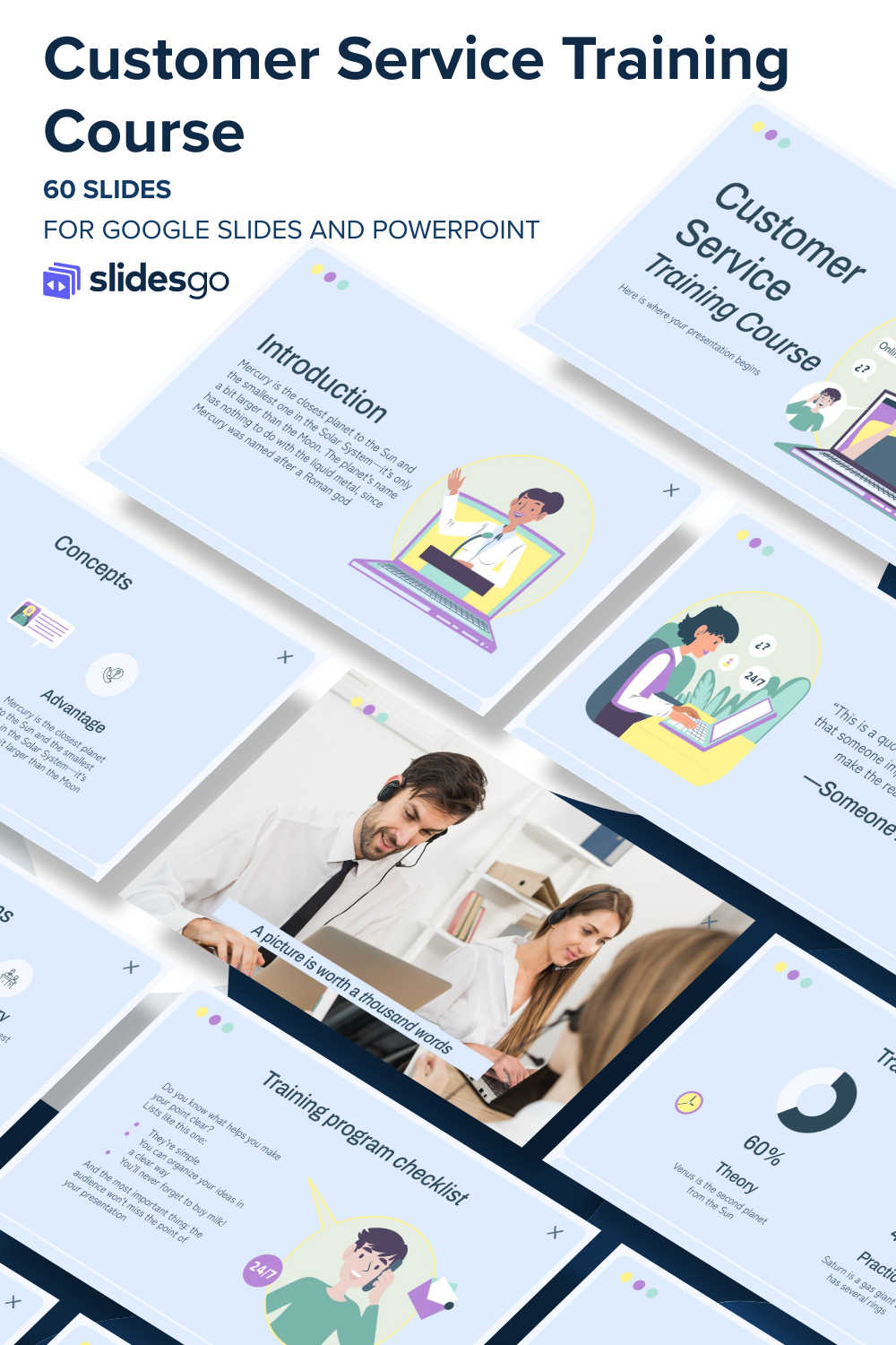 Customer Service Training Course | Google Slides et PPT