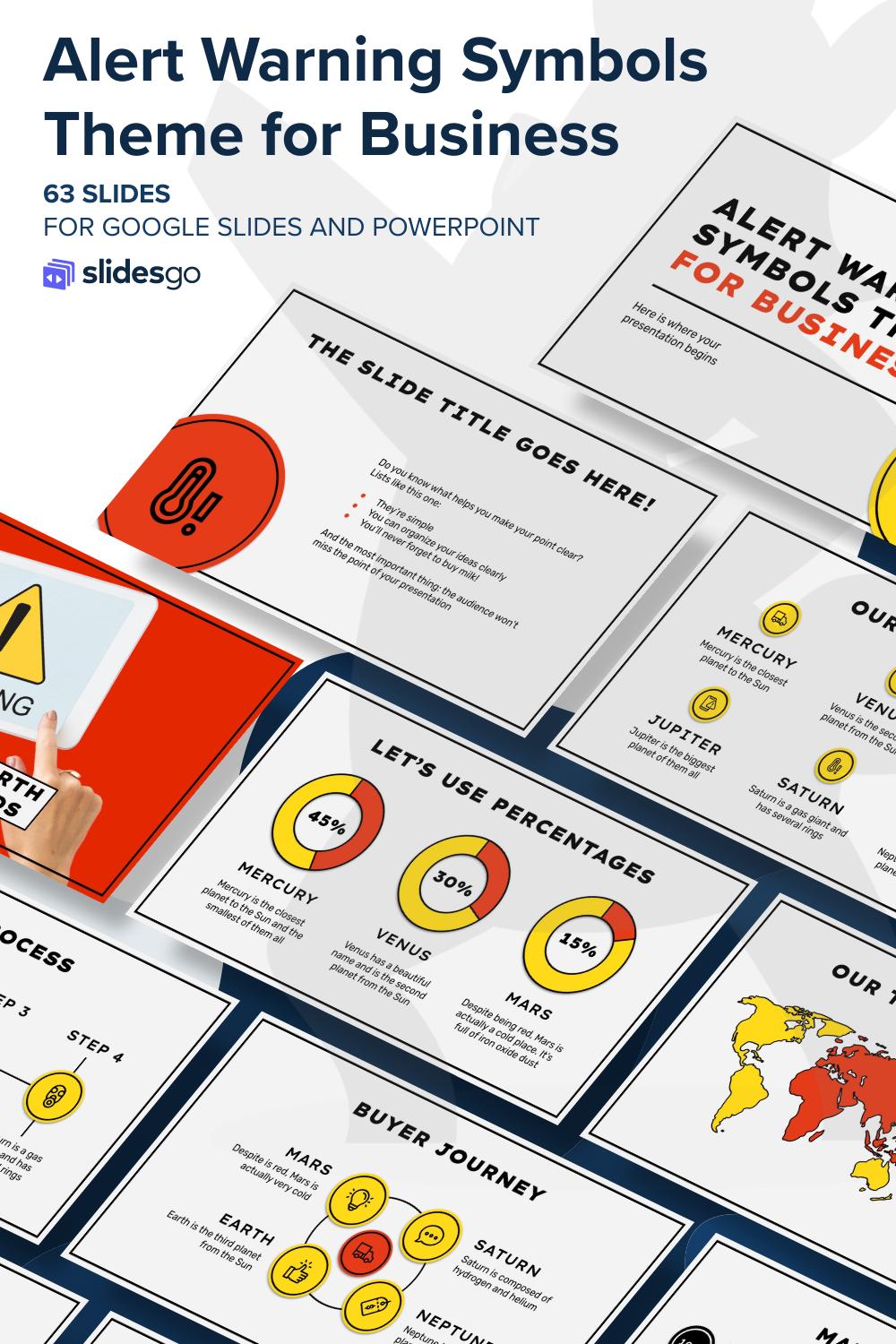 Alert Warning Symbols Theme for Business | Google Slides