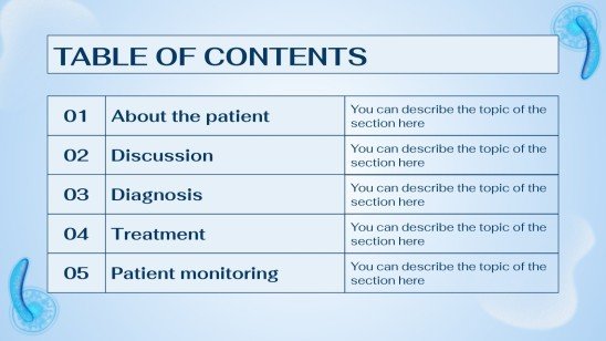 Parasite Diseases Case Report | Google Slides & PPT