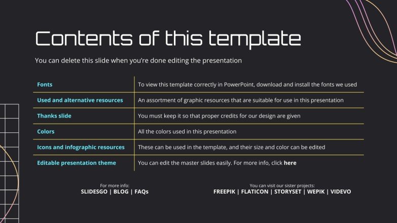 Acid Graphics Designer Portfolio | Google Slides & PPT