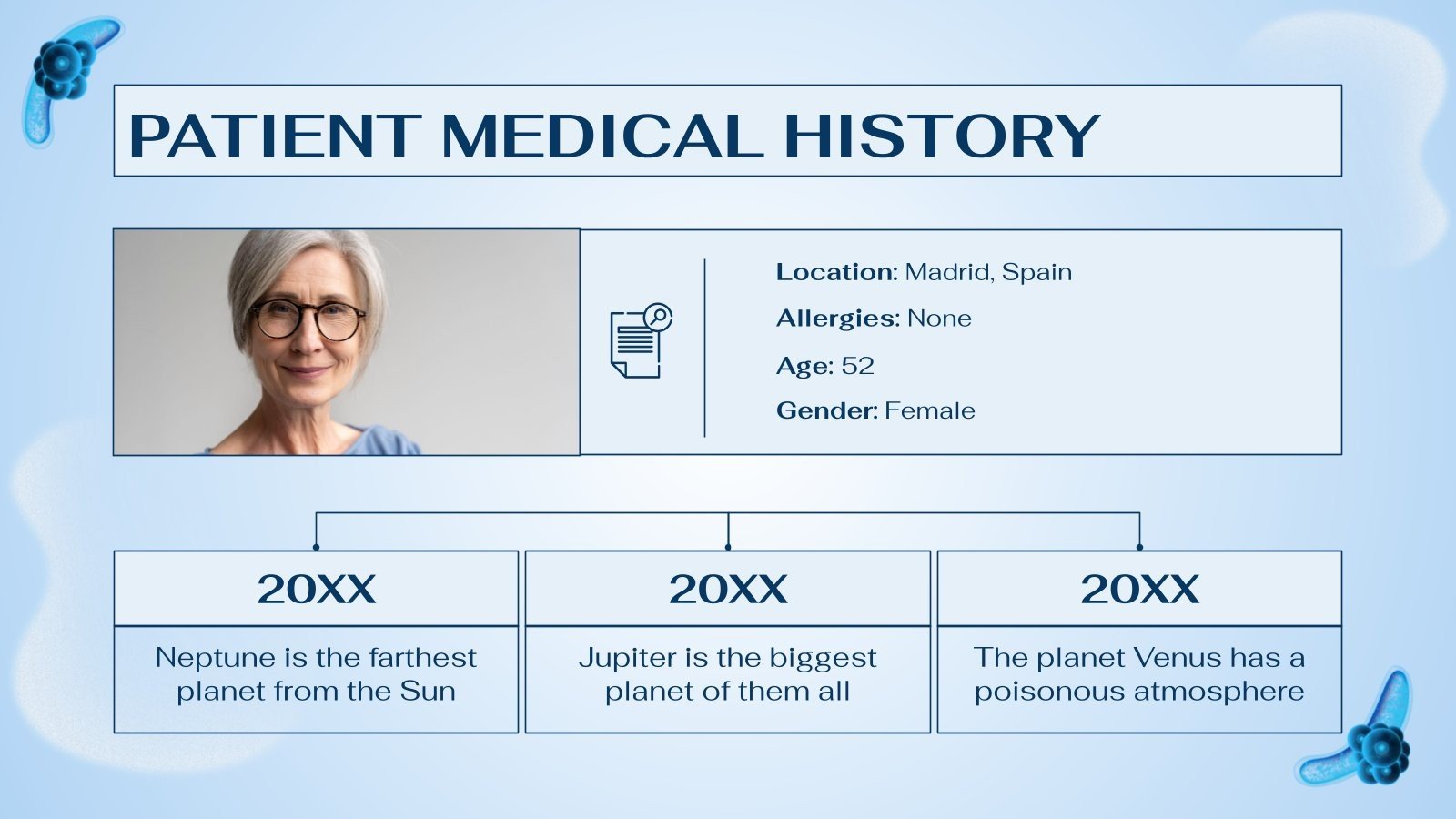 Parasite Diseases Case Report | Google Slides & PPT