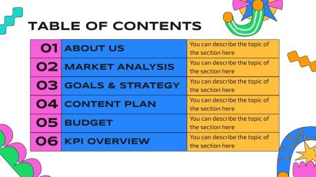 Mixed Dimension MK Plan | Google Slides & PPT
