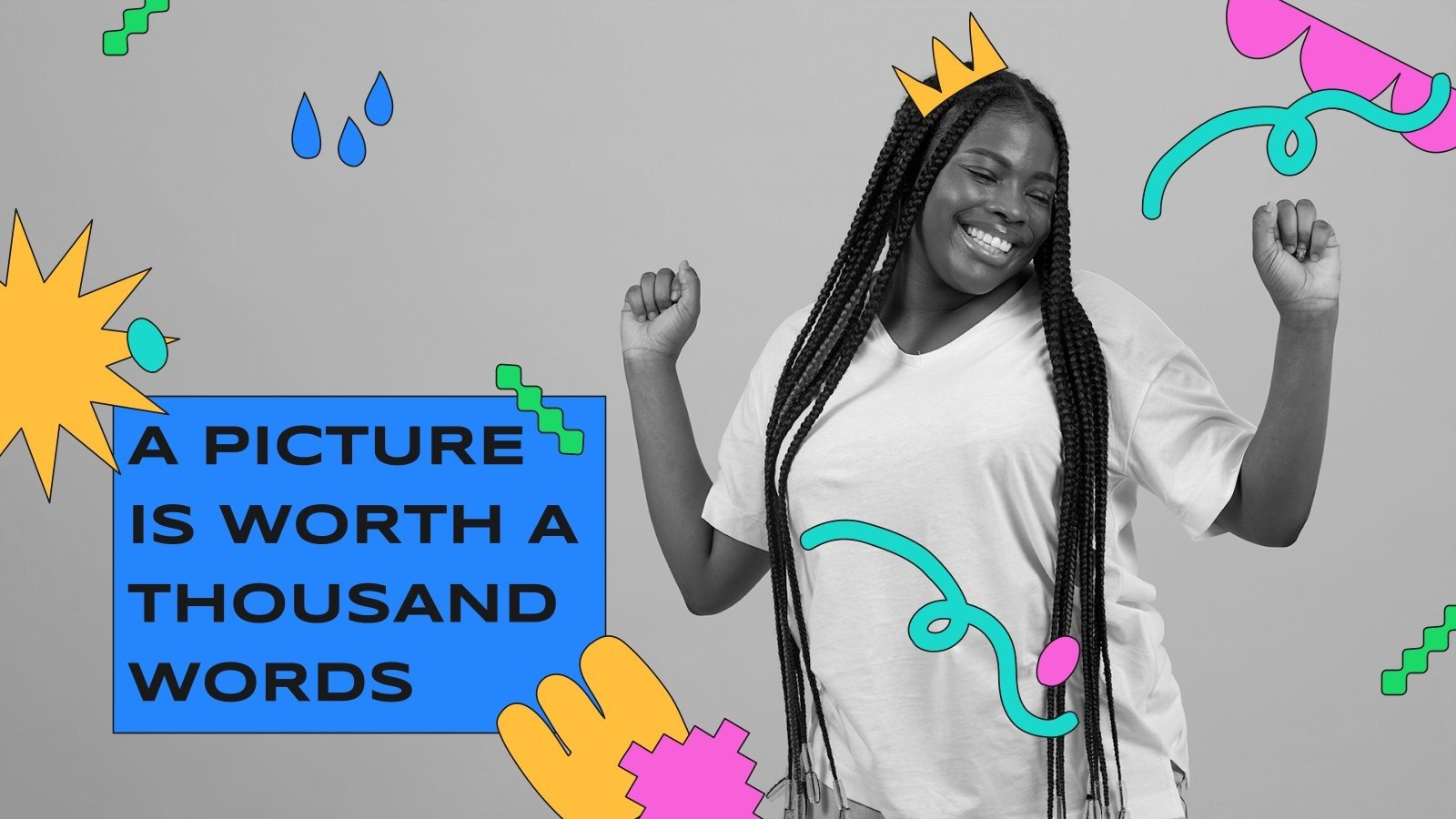 Plano de marketing estilo mixed dimension | Google Slides