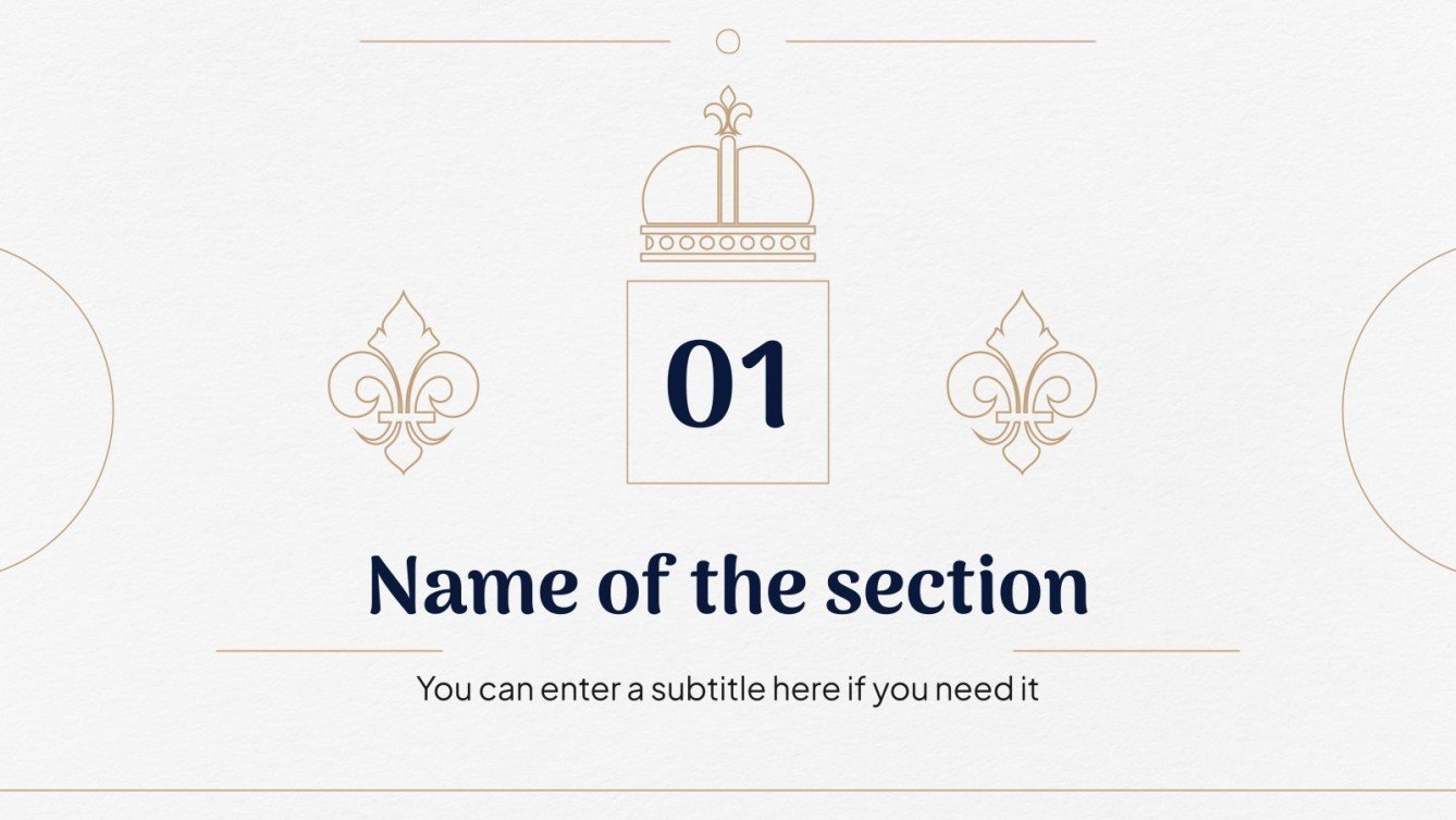 King and Queen Minitheme | Google Slides and PowerPoint