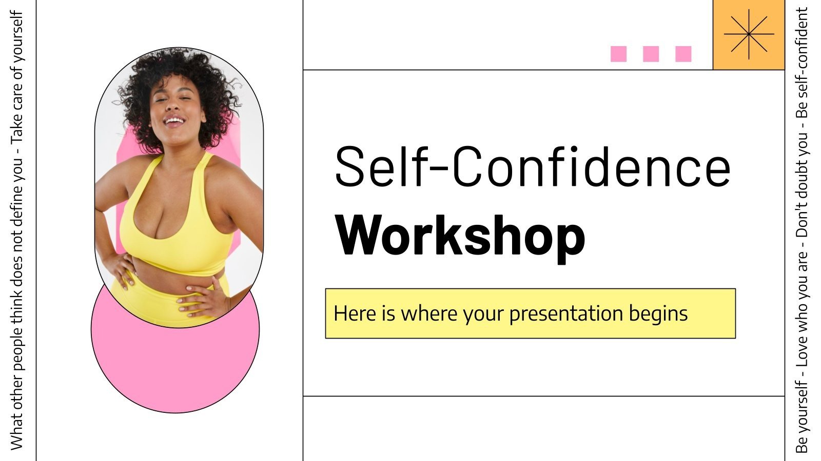 Self-Confidence Workshop | Google Slides & PowerPoint