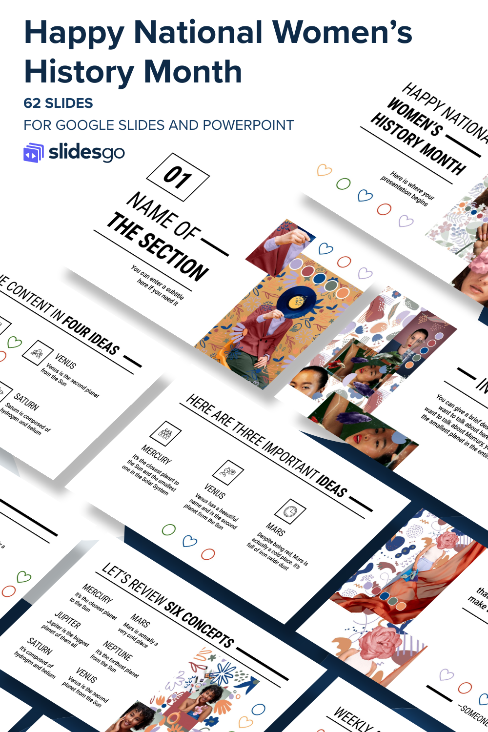 Happy National Women’s History Month | Google Slides & PPT