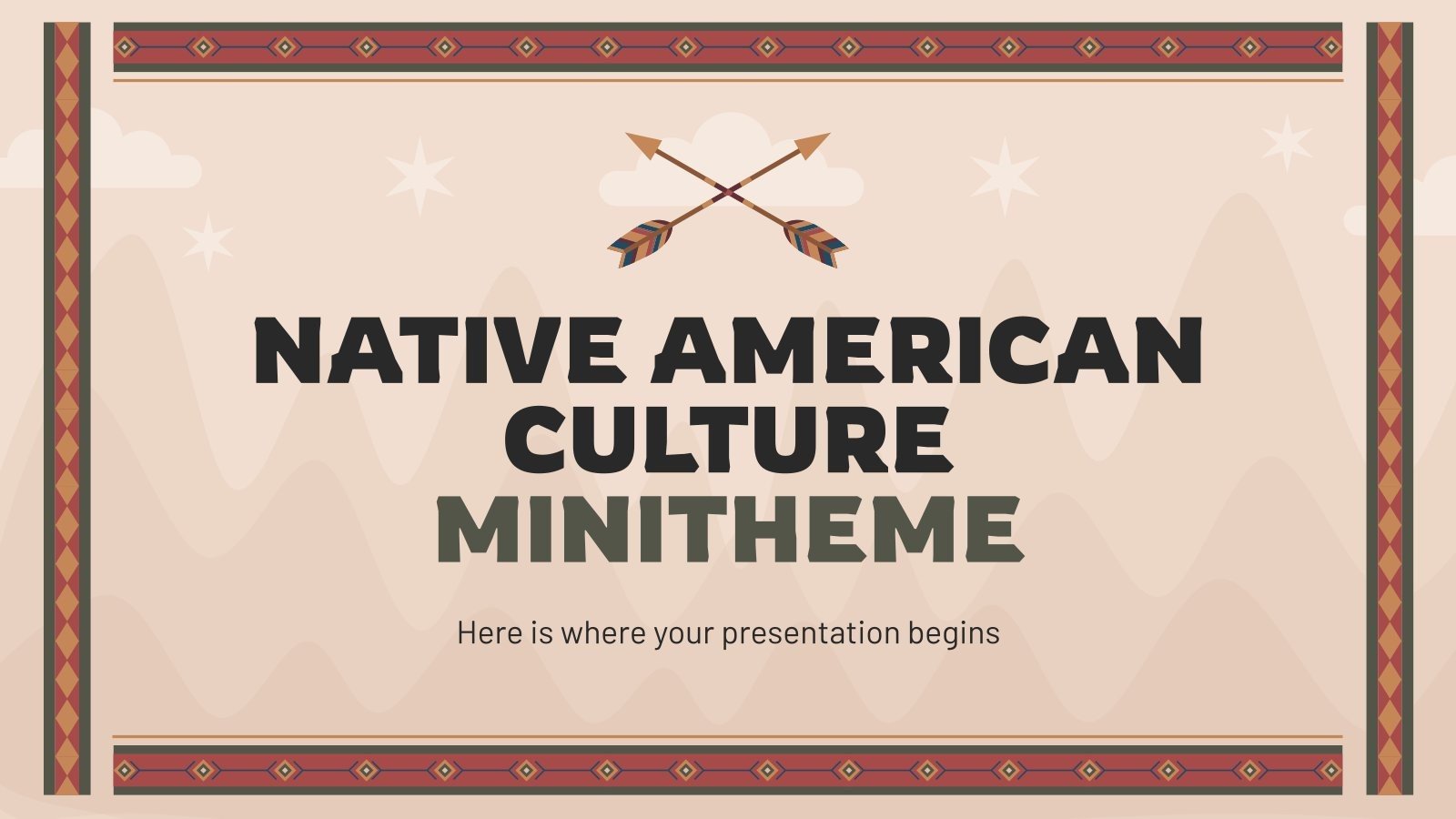 Native American Culture Minitheme | Google Slides & PPT