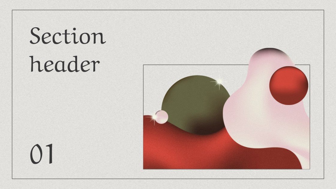 Airbrush Surrealism Aesthetic Portfolio | Google Slides