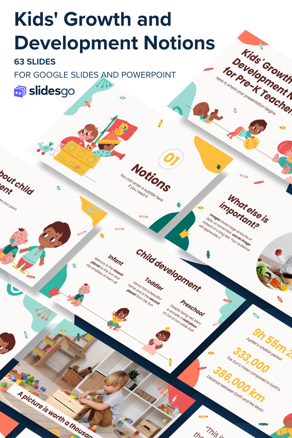 Kids' Growth and Development Notions for Pre-K Teachers