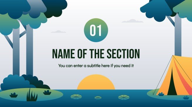 Camping Adventure | Google Slides & PowerPoint