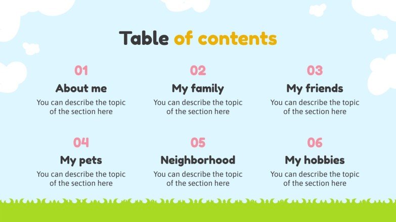 All About My Life Theme for Elementary | Google Slides