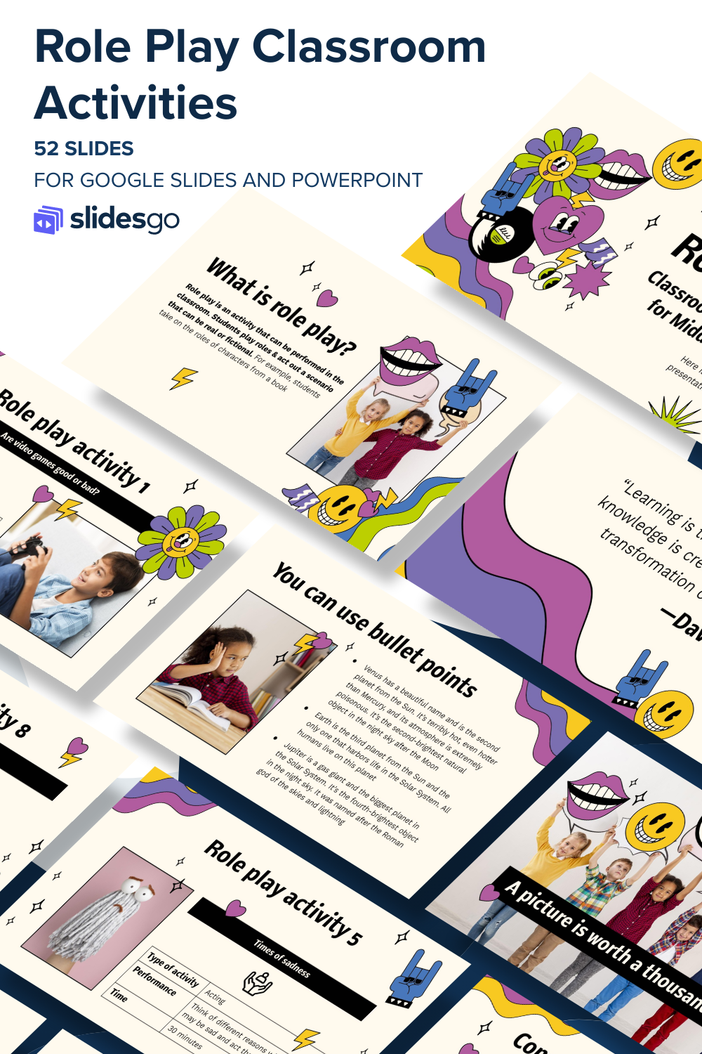 Role Play Classroom Activities | Google Slides & PowerPoint