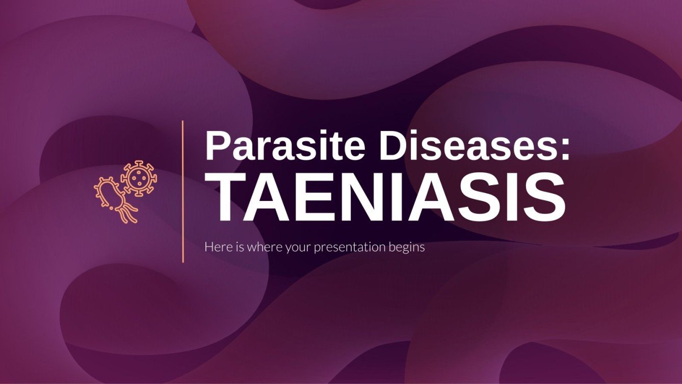 Parasite Diseases: Taeniasis | Google Slides & PowerPoint