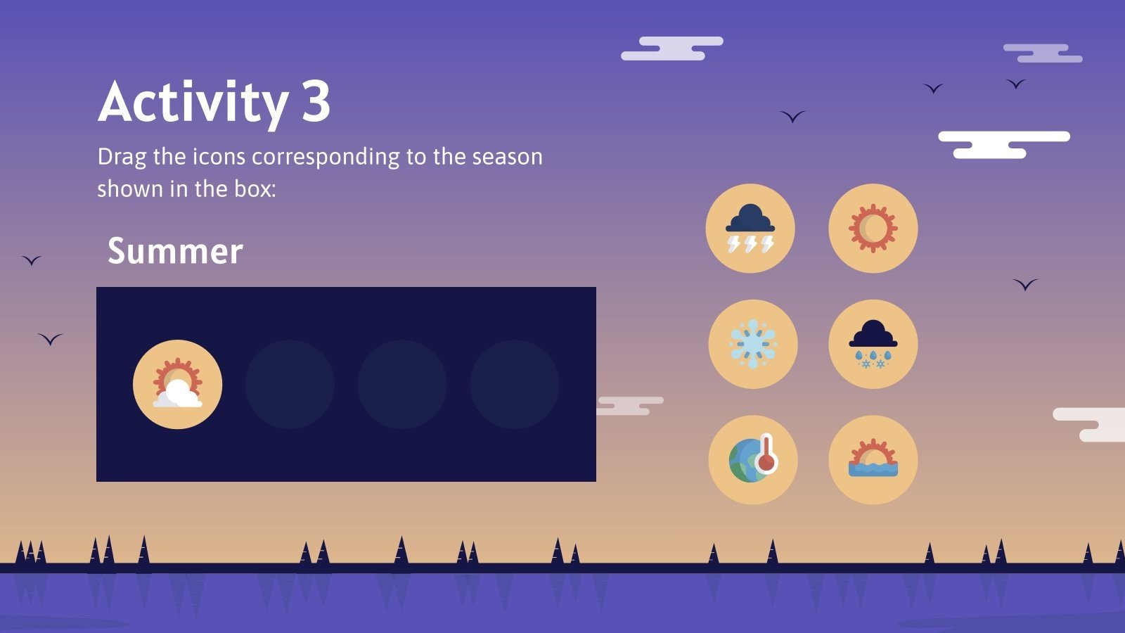 Seasons of the Year: Lesson and Activities for Elementary