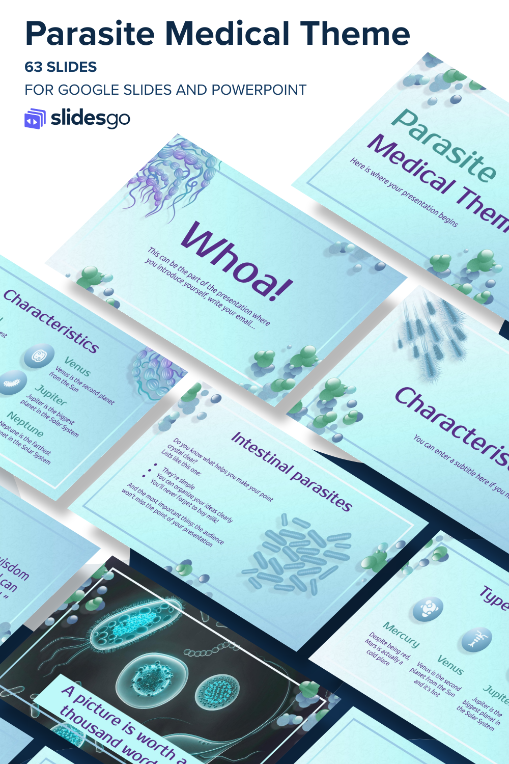 Parasite Medical Theme | Google Slides and PowerPoint