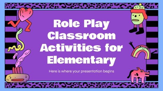 Role Play Classroom Activities for Elementary